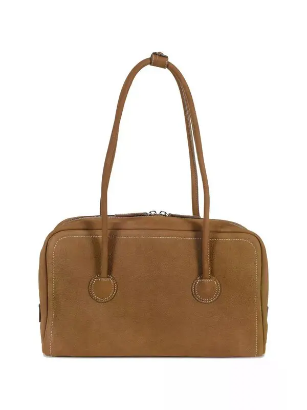 MARGESHERWOOD Logo Shoulder Bag - Neutrals