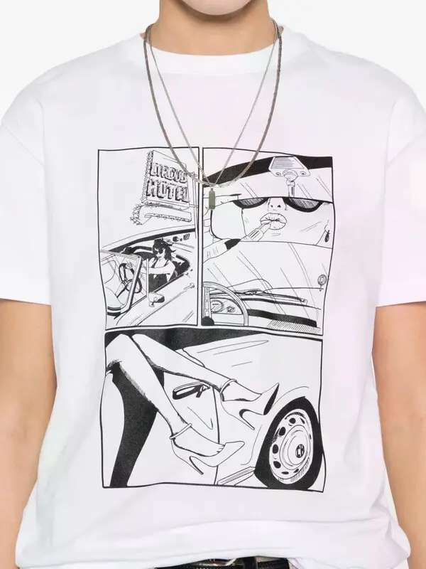 CIRCUS HOTEL Graphic-print T-shirt