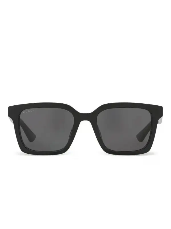 Gucci Square-frame Sunglasses - Black