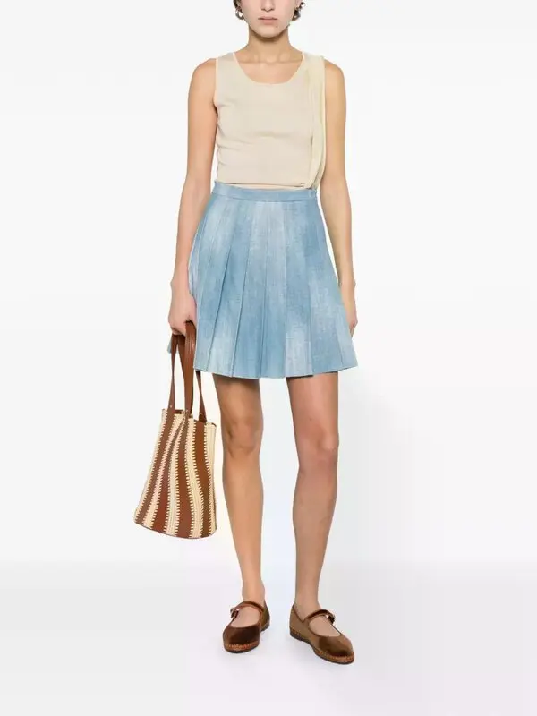Ermanno Scervino Pleated Mini Skirt