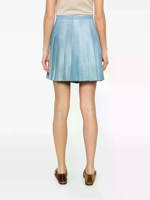 Ermanno Scervino Pleated Mini Skirt