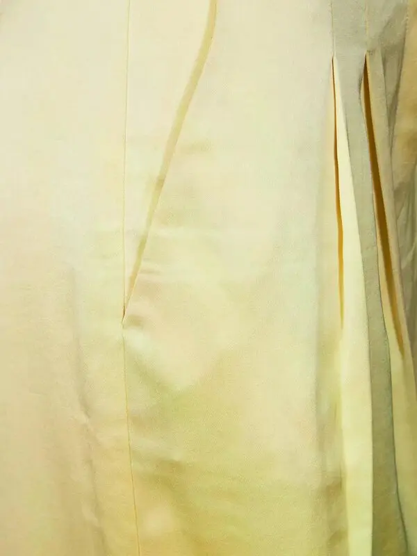 Andamane Pleated Trousers - Yellow