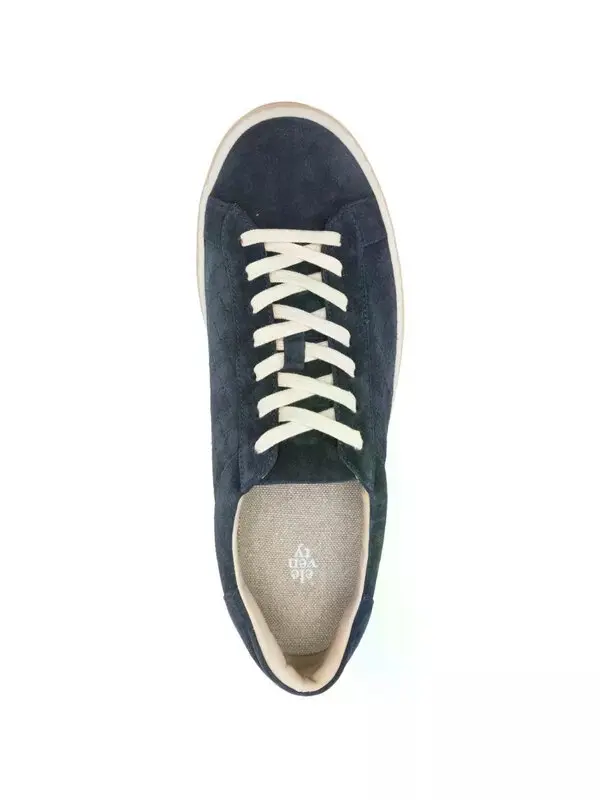 Eleventy Lace-up Leather Sneakers