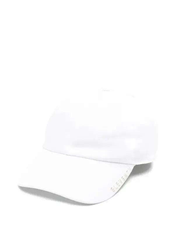 Eleventy Logo Baseball Cap - White