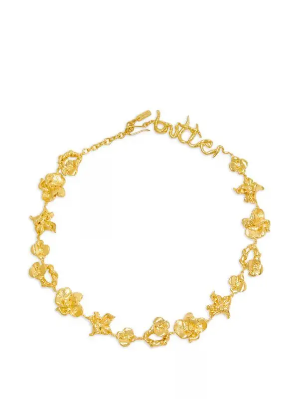 Completedworks Floral Necklace - Gold