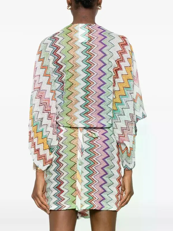 Missoni Zigzag-pattern Blouse - White
