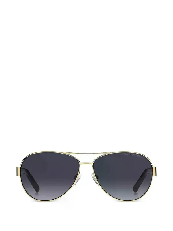 Marc Jacobs Pilot-frame Sunglasses - Gold