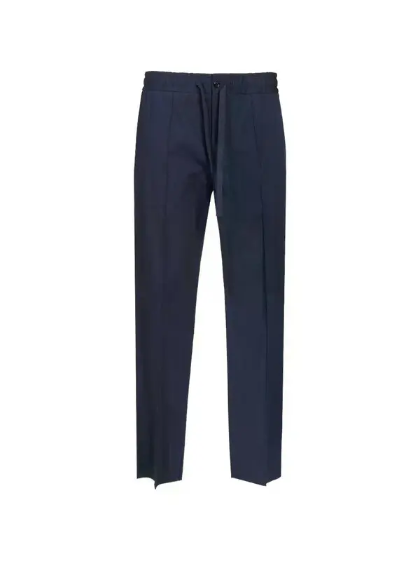 Valentino Garavani Drawstring-fastening Trousers - Blue