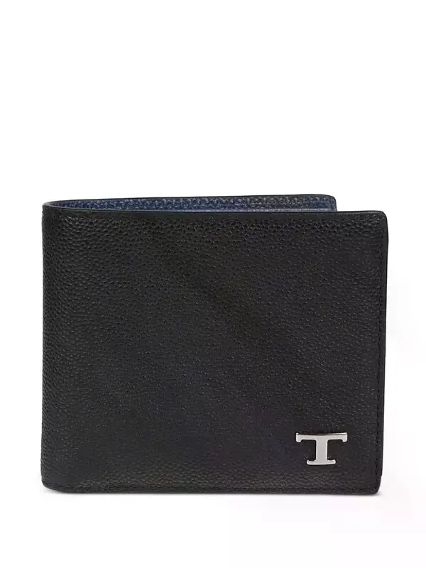 TOD'S Logo-plaque Wallet - Black
