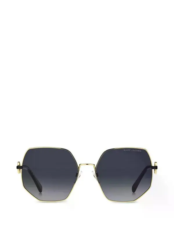Marc Jacobs Geometric Sunglasses - Gold