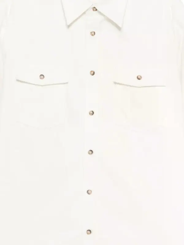A.p.c. Buttoned Chest Pocket Shirt