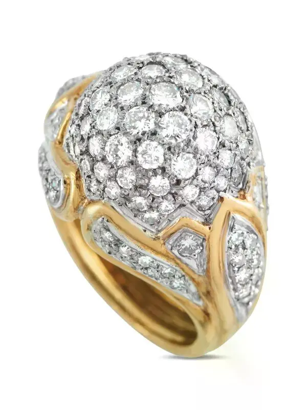 LB EXCLUSIVE 18k Yellow Diamond Ring - Gold