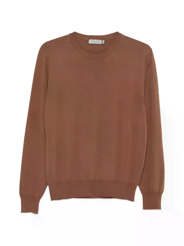 Canali Crew-neck Long-sleeve Sweater