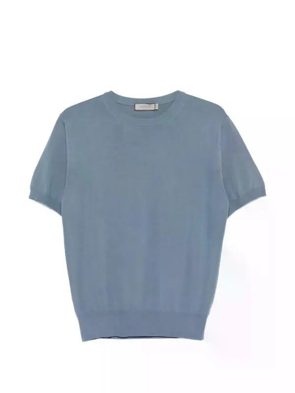 Canali Short-sleeve Knitted T-shirt