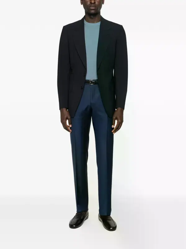 Canali Short-sleeve Knitted T-shirt