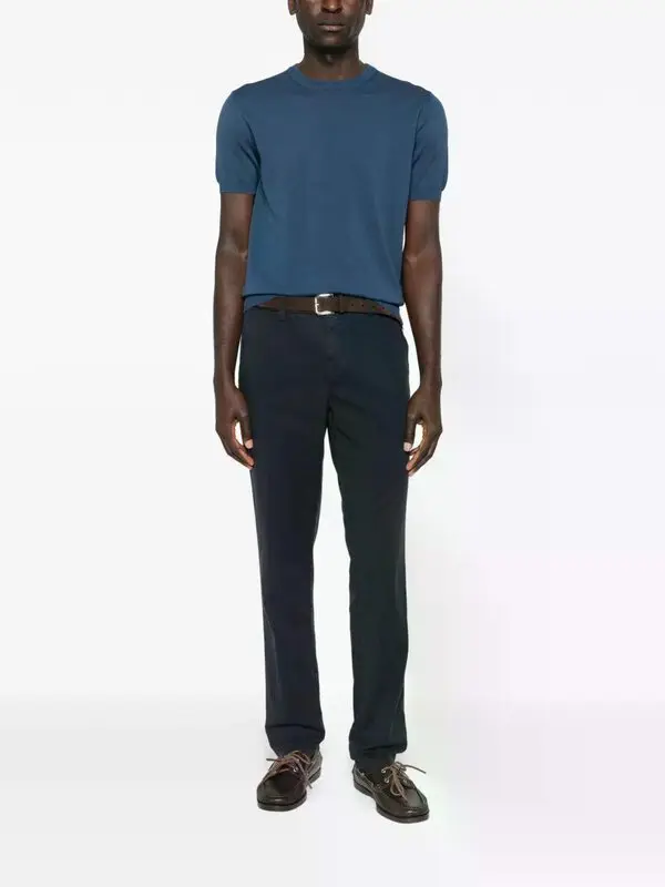 Canali Short Sleeve T-shirt - Blue