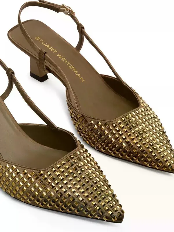 STUART WEITZMAN Vinnie Radiant Slingback Pumps