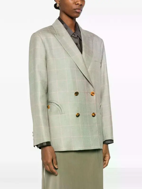 BLAZÉ MILANO Check Double-breasted Jacket