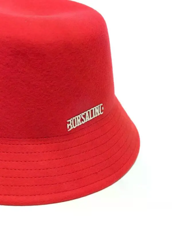 Borsalino Logo Plaque Bucket Hat