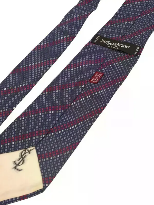Saint Laurent Striped Tie