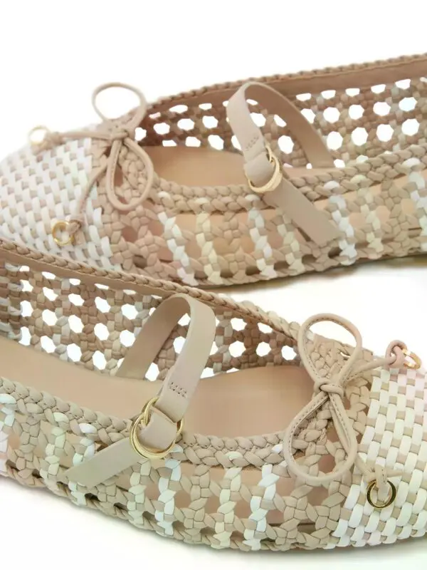 ODISSI Lina Braided Ballet Flats