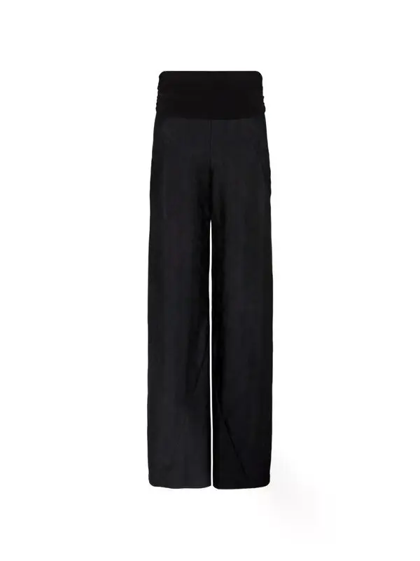 Giorgio Armani High-waisted Wide Leg Trousers