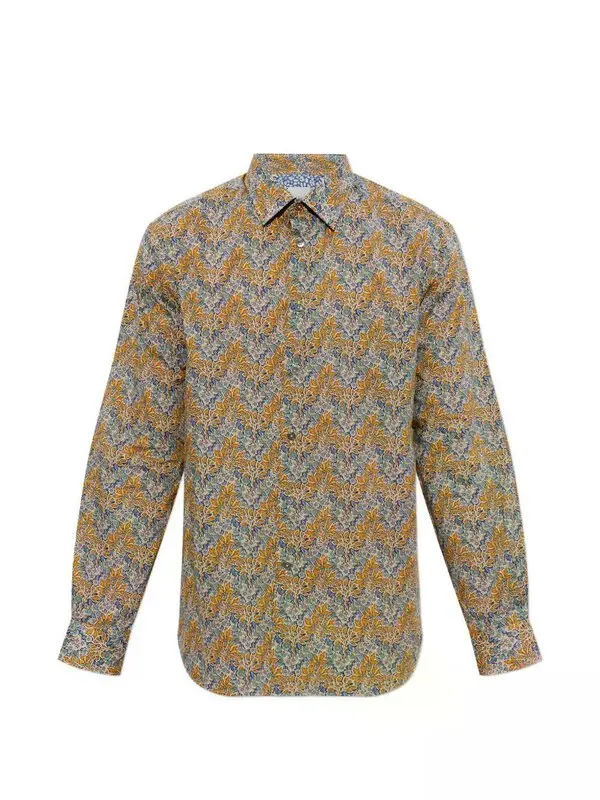 Paul Smith Printed Shirt - Yellow