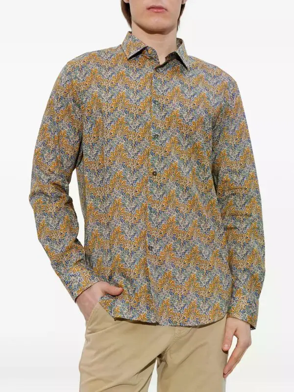 Paul Smith Printed Shirt - Yellow