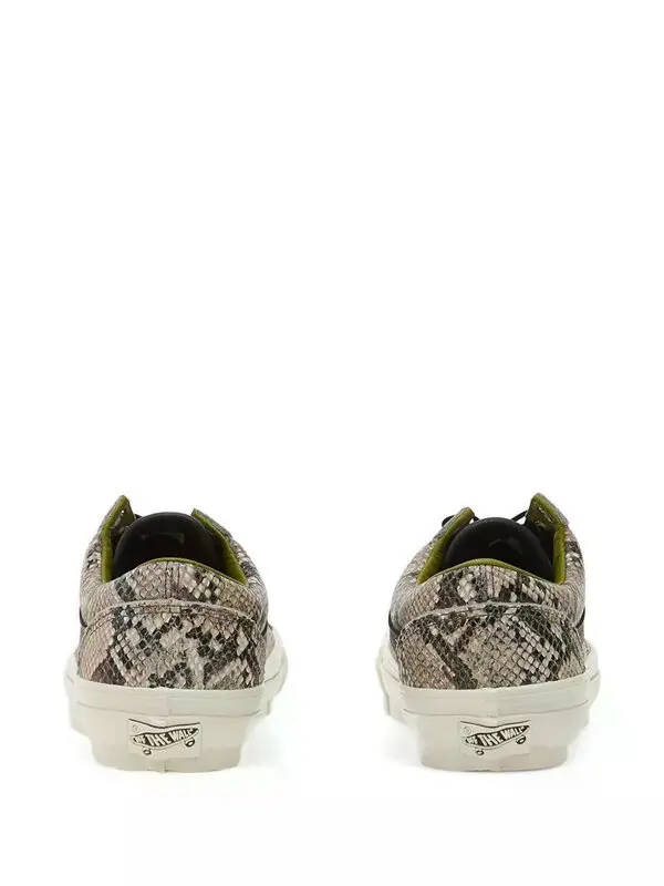 VANS Premium Old Skool 36 Snakeskin-effect Sneakers - Grey