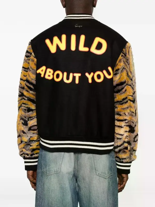 Kenzo Tiger Print Logo Jacket