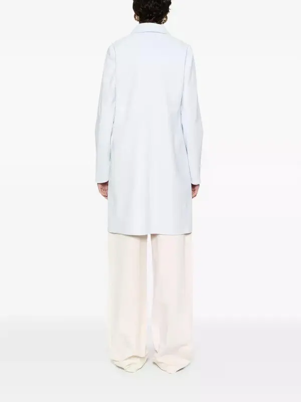Herno Button Coat - Blue