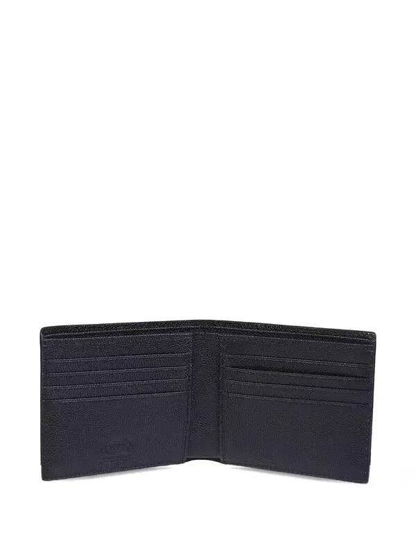 TOD'S Logo-detail Leather Wallet - Blue