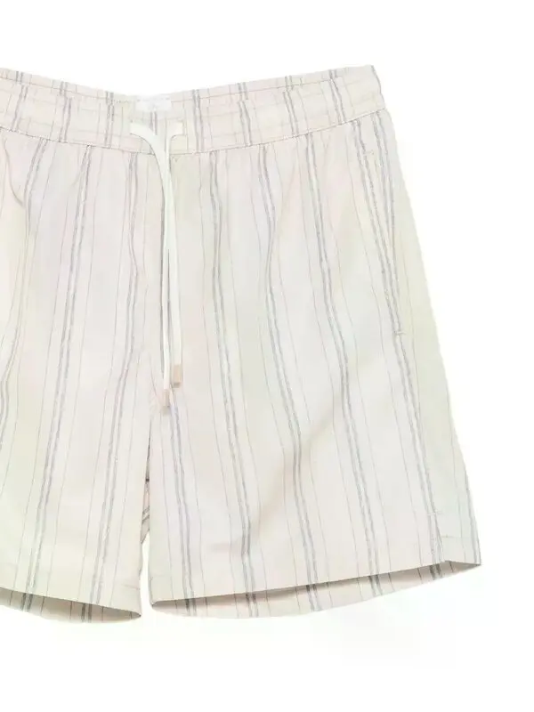 Eleventy Striped Swim Shorts