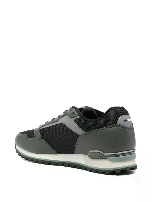 BOSS Panelled Lace-up Sneakers