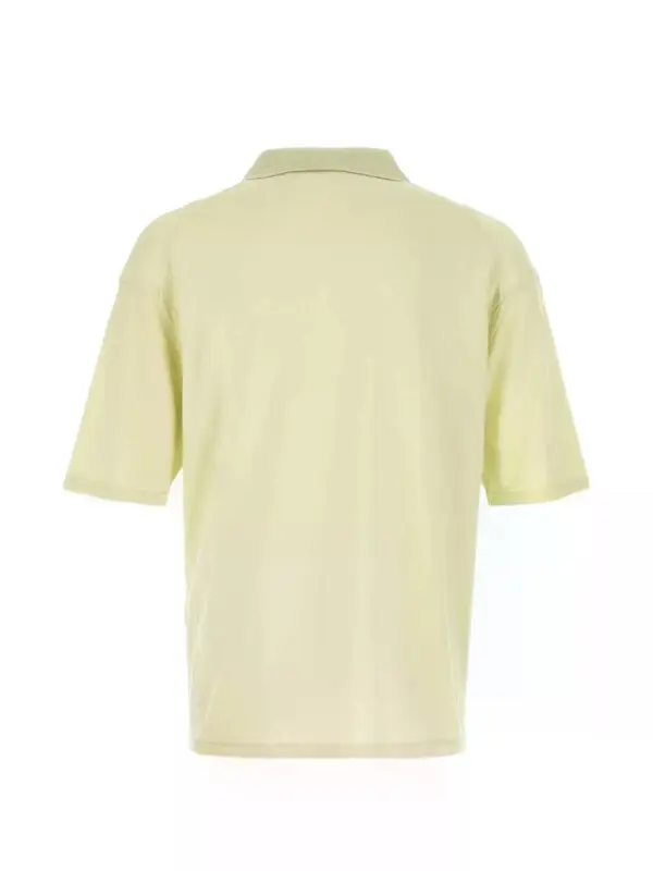 Auralee Open-collar Polo Shirt