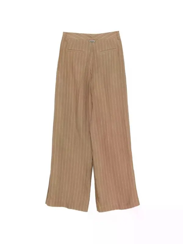 Iceberg Pinstripe Palazzo Pants