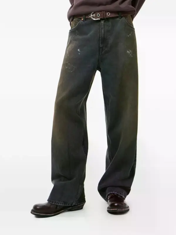 Our Legacy Vast Cut Distressed Jeans - Grey