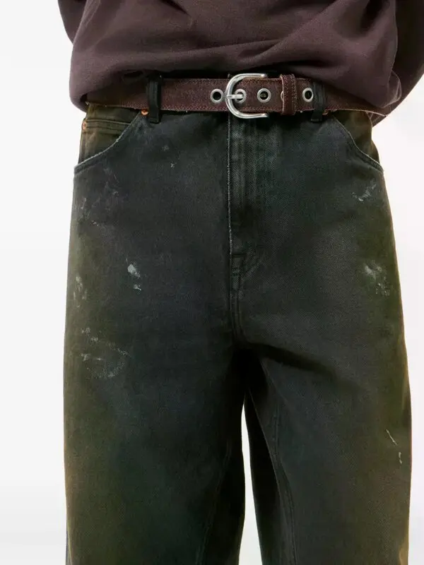 Our Legacy Vast Cut Distressed Jeans - Grey