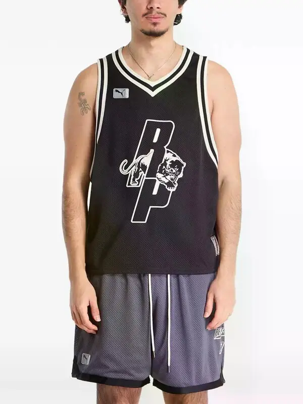 PUMA V-neck Graphic Jersey