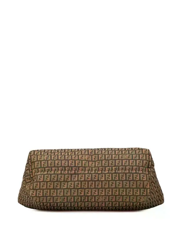 Fendi Large Zucchino Canvas Tote Bag