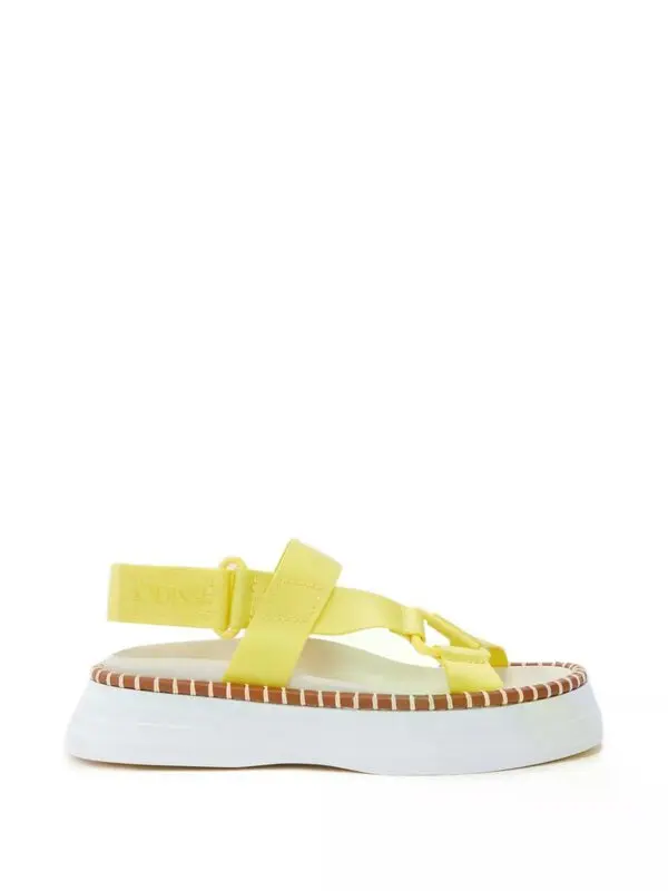 ODISSI Kim Open-toe Sandals - Yellow