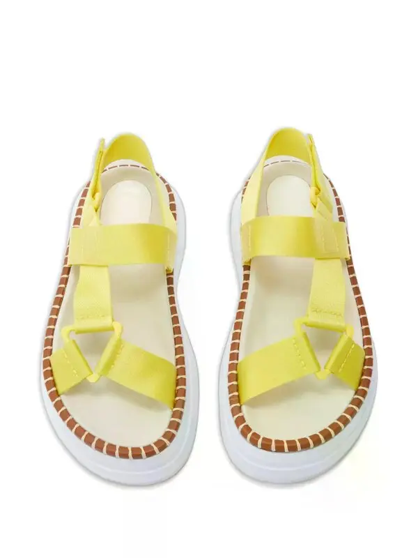 ODISSI Kim Open-toe Sandals - Yellow