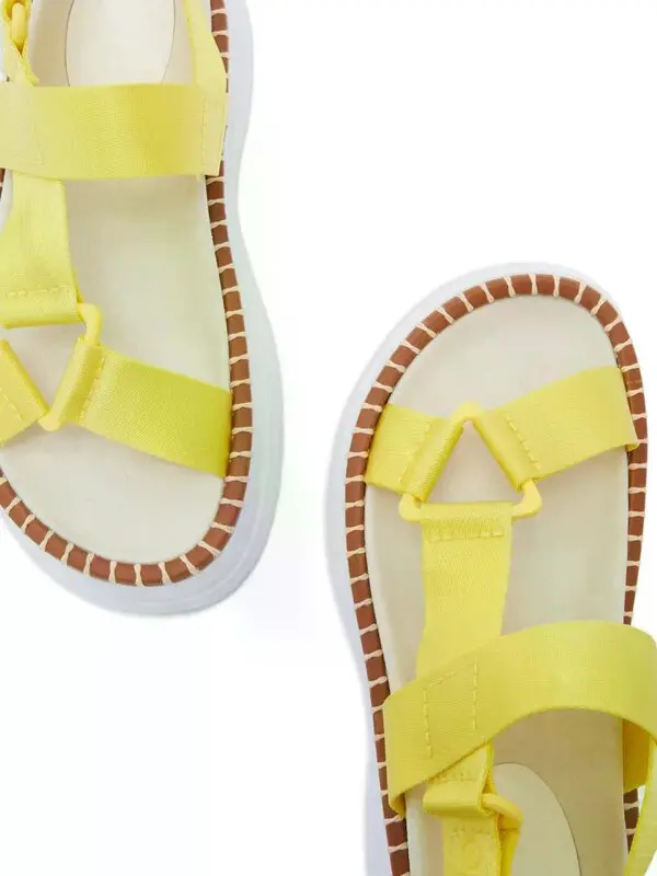 ODISSI Kim Open-toe Sandals - Yellow