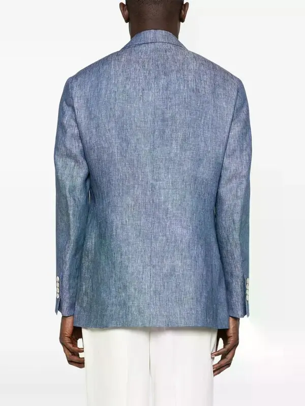 Brunello Cucinelli Double-breasted Linen Jacket