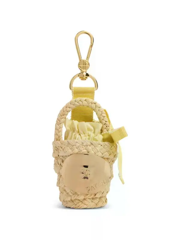 PATOU Keyring Charm - Neutrals