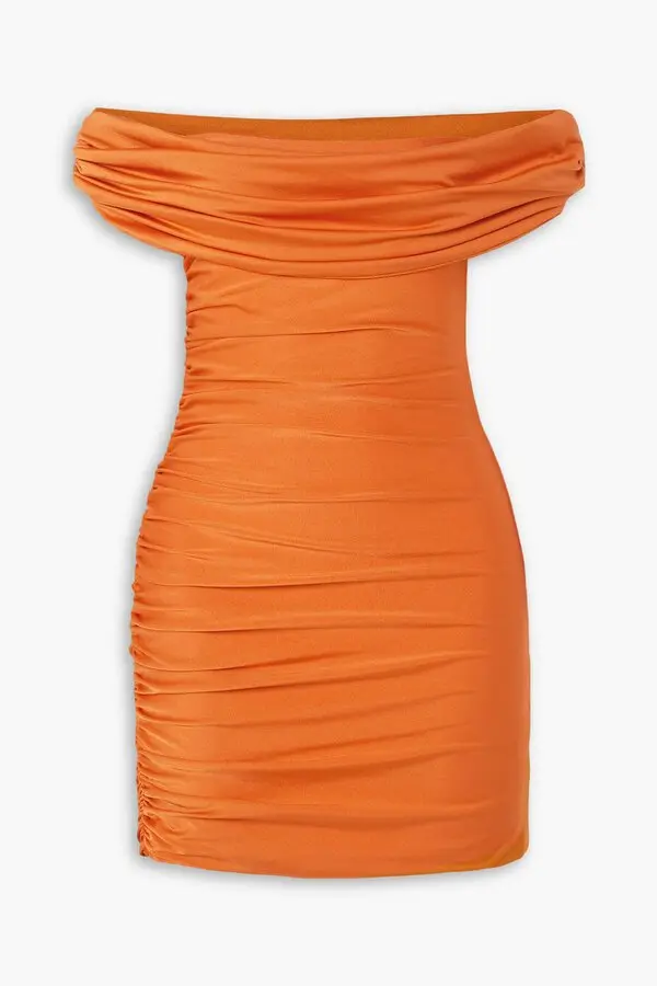 MAYGEL CORONEL Areti Draped Mini Dress