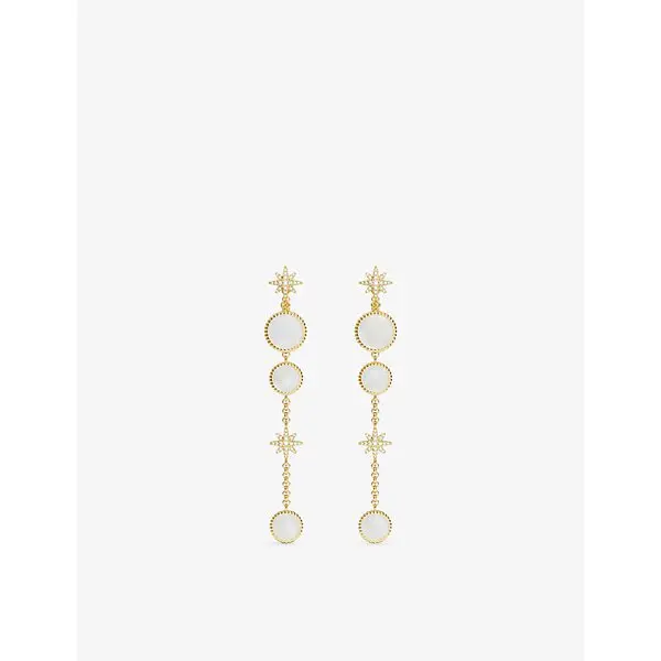APM MONACO Mediterranee Météorites Drop Earrings - 18k Gold Plated