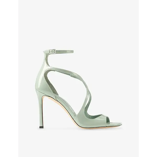 JIMMY CHOO Azia 95 Heeled Sandals - Chai