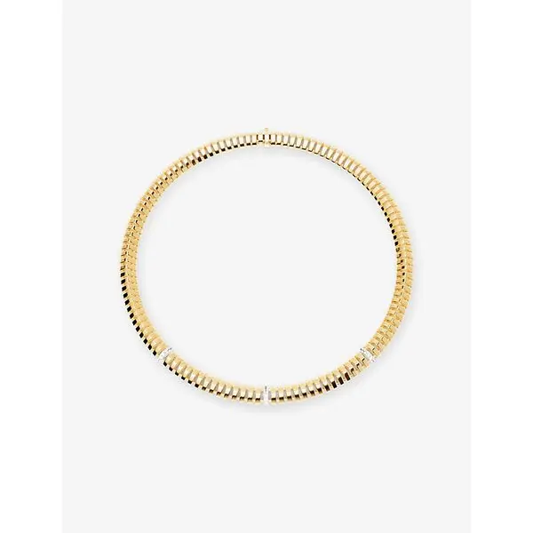 APM MONACO Rayon De Soleil Choker - 18k Gold Plated
