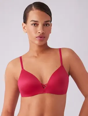 Wacoal Undercover Wire Free T-shirt Bra - Cerise